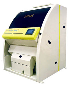 Satake Wheat colour sorter machine India
